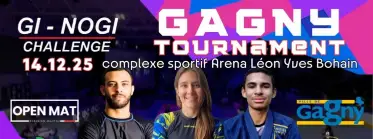 GNC TOUR - TOURNOI DE GAGNY - Jiu-Jitsu Tournament in Gagny