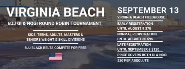 Grappling Industries VIRGINIA BEACH - Jiu-Jitsu Tournament in Virginia Beach